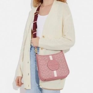 Coach | Bags | New Dempsey File Bag In Signature Jacquard With Stripe ...